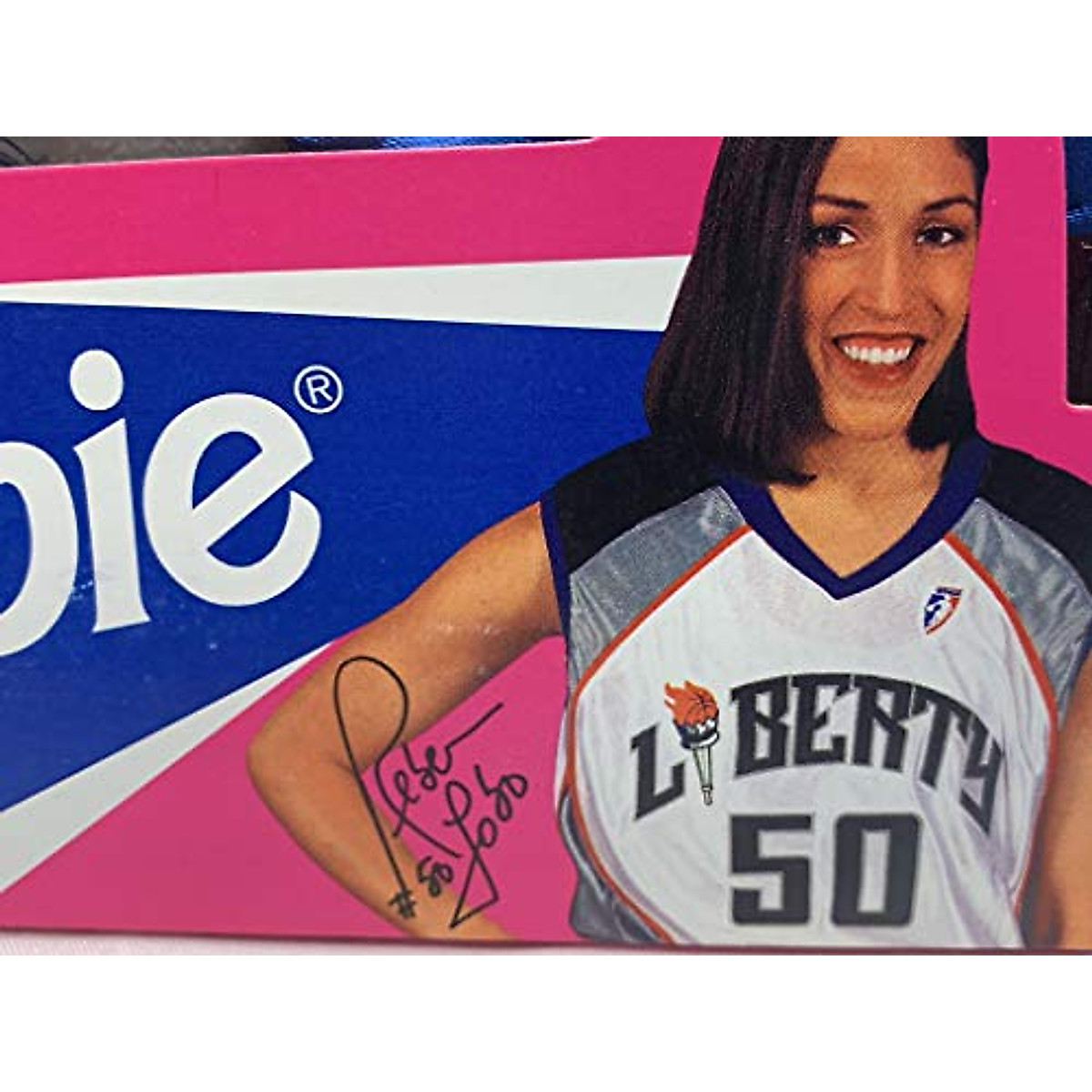 WNBA Basketball Blonde Barbie Doll by Mattel