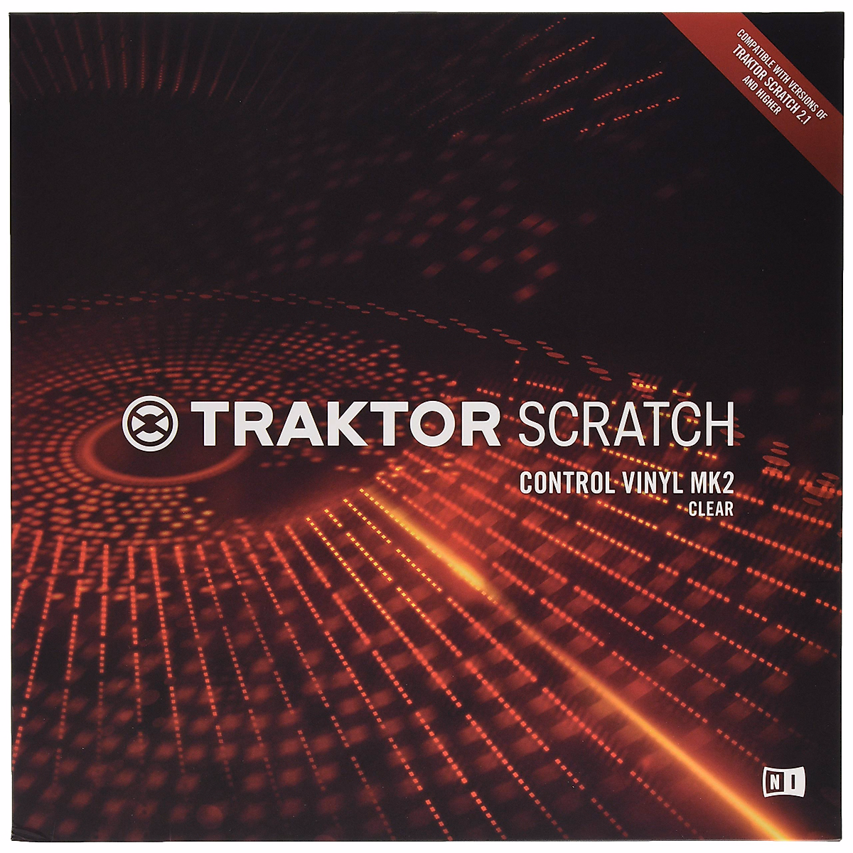 Native Instruments Traktor Scratch Control Vinyl MK2 - Clear, Single Vinyl