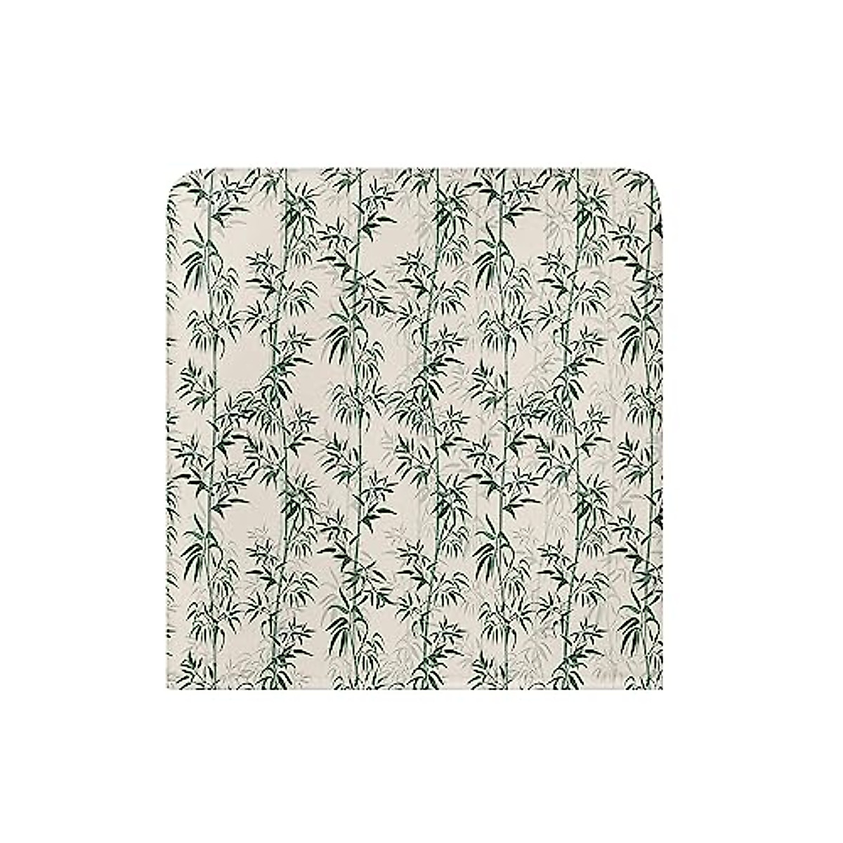 CosyBright Dining Room Chair Covers Back Slipcover Set of 4, Bamboo Spring Plant Stretch Chair Protector for Kitchen Hotel Restaurant Home Decor Removable Washable Chair Slipcover