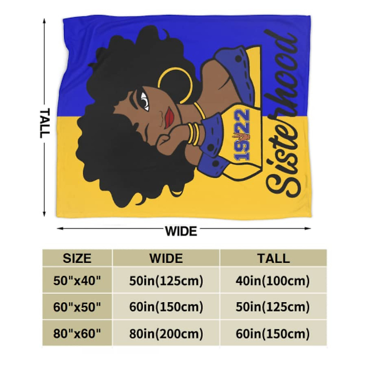 LMGSX Poodle Logo 1922 Sorority Throw Blanket Super Soft Velvet Blanket Men Women Kids Gifts,tparaphernalia,Gifts,sorority50 x40 50inchx40inch