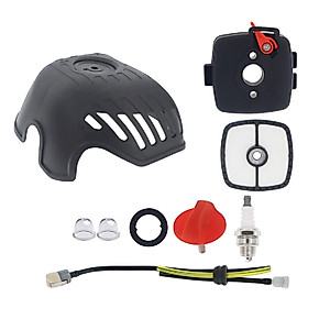 Hutdkte 90116y Air Filter Cover & P021012870 Air Cleaner Case for Echo SRM-225 GT-225 PAS-225 PE-225 PPF-225 SHC-225 Trimmers Brushcutters