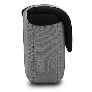 Mega Gear Canon PowerShot SX620 HS Ultra Light Neoprene Camera Case, with Carabiner - Gray - MG815