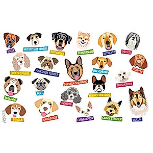 Tervis Flat Art Dogs Made in USA Double Walled Insulated Tumbler Travel Cup Keeps Drinks Cold & Hot, 16oz, Classic