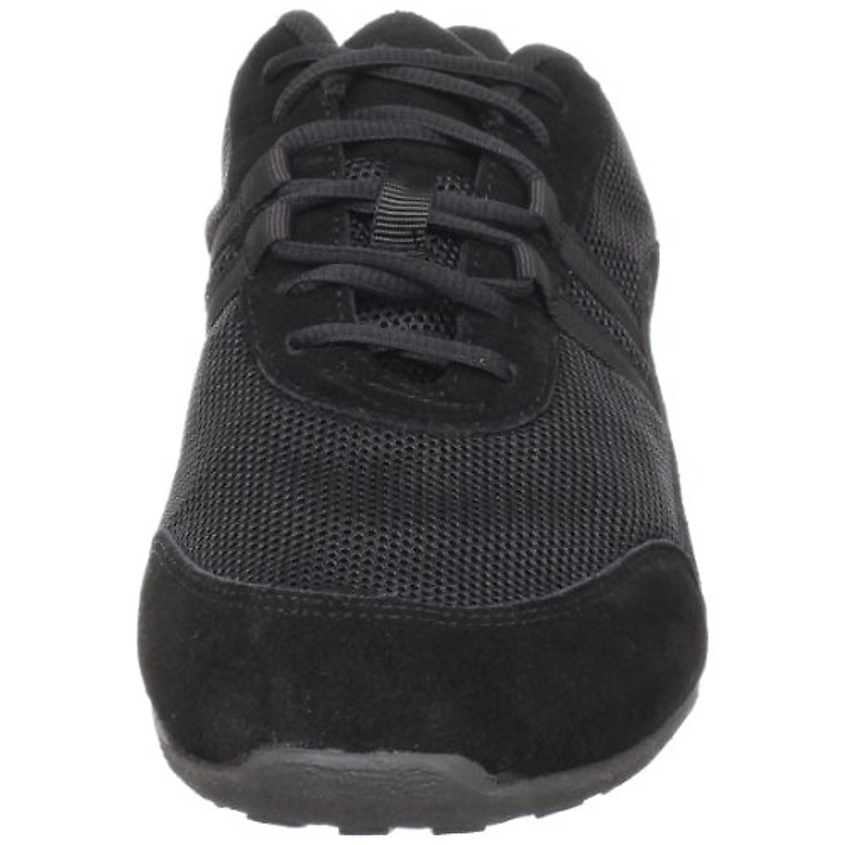 SANSHA womens Sneaker dance shoes, Black, 18 US