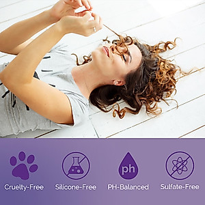 Curl Keeper Treatment Shampoo for Curly Hair, 8 Fl Oz - Daily Hair Shampoo Gently Cleanses & Strengthens All Curl Types - Rebuilds & Restores Damaged Hair - Water Based & Sulfate Free Shampoo