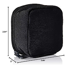 Kipling Women's Joyful Jewlery Case, Black Noir, 3.66" L X 3.54" H X 2" D