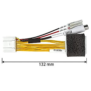 Germes Lab. Rear View Camera Connection Cable Compatible with Toyota Auris Avensis Camry Corolla Prius RAV4 with GEN5 / GEN6