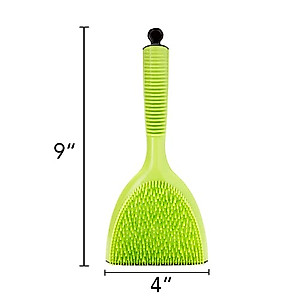 Michel Mercier Grooming Brush -Pet Brush Dog and Cat Brush for Shedding Grooming Pet Hair Brush for Long/Short Haired - Free Tick Remover Tool Included (Fine & Regular Coat)