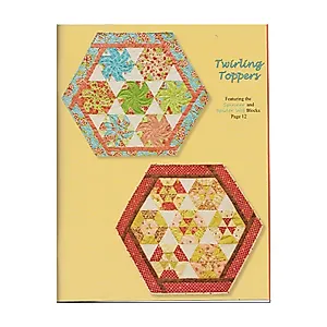 Creative Grids The Sizzzlin' Sixties Quilts Book by Anka's Treasures & The 60-Degree Triangle (8" Finished) Ruler cgrT60 Bundle