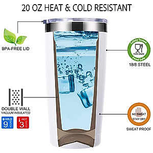 momocici It's Miss Ms Mrs Dr Actually 20 OZ Tumbler.Thank You Appreciation Retirement Doctor Gifts.Birthday,Christmas,Medical Graduation Gifts for Men Women.Dentist,Doctor,Physician Travel Mug(White)