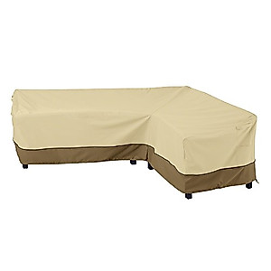 Classic Accessories Veranda Water-Resistant 104 Inch Patio Right-Facing Sectional Lounge Set Cover, Patio Furniture Covers