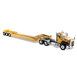 1:50 Caterpillar CT660 Day Cab Tractor with XL120 Low-Profile HDG Trailer - Core Classics Series - 85503C