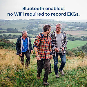 KardiaMobile Card Wallet-Sized Personal EKG Device - Record Single-Lead EKGs On The Go and Detect Irregular Heartbeats - by AliveCor