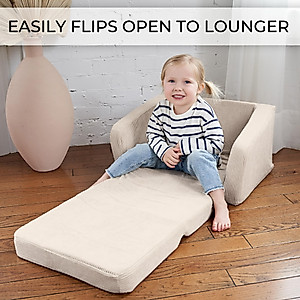 ZICOTO Sturdy Toddler Chair and Couch - The Perfect Kids Sofa for Girls and Boys - Ideal Fold Out Sofa Chairs to Give Your Kids a Safe and Fun Place to Sit