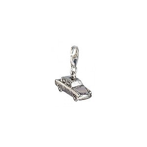 Sterling Silver Mr Weasleys Ford Anglia Flying Car Clip On Charm