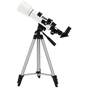 Kenko Telescope Sky walker SW-0, Refracting Telescope, for starry sky and ground observations, Light Weight, White, 111161