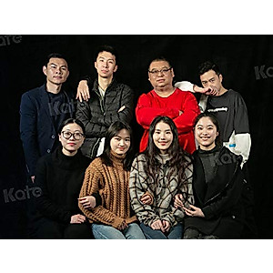 Kate 10ft×12ft Solid Black Backdrop Portrait Background for Photography Studio