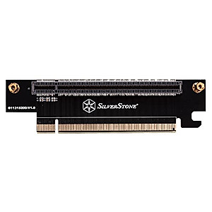 SilverStone Technology RC07 PCI Express 4.0 x16 Riser Card for RVZ02 and ML08, SST-RC07B