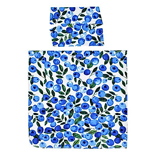 Vollmic Newborn Baby Girl Receiving Blanket Swaddle Blanket Stretchy Knit Swaddle Set with Matching Headband 3 Packs -Summer Fruits Series