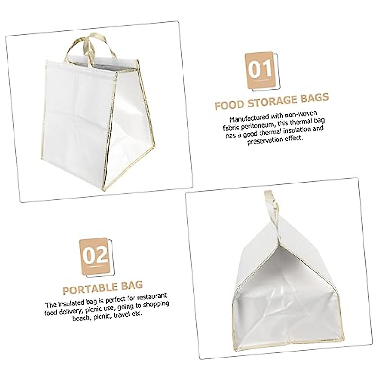 Tote Bags Packing Insulation bags nonwoven peritonealwaterproof Insulated Bag