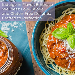 Wonder Noodles Keto Pasta - Spaghetti - Zero Carbs, Gluten-Free, Kosher, Vegan, Low-Calorie -Organic Konjac Noodles - (6 Individually Sealed Packs of 7oz each)