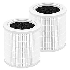 A2001 Replacement Filter, Compatible with A2001 Air Purifier, H13 True HEPA 3-in-1 High Efficiency Filtration, Compared Part #AF-2001, 2 Pack