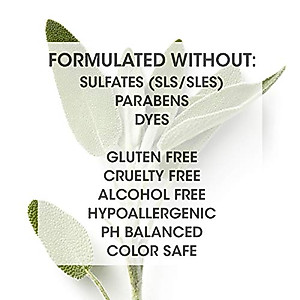 SEVEN Haircare KENTE BOND Shampoo for Split Ends + Damaged Hair, Sulfate Free, Cruelty Free with Green Tea, Guar & Pro Vitamin B5 for Men & Women, Made in USA, 10.8 oz.