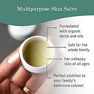 Earth Mama Organic Skin & Scar Balm |C-Section Recovery Skin Care, Pregnancy Stretch Mark Scar Cream with Organic Jojoba Oil, Tamanu Oil & Gotu Kola