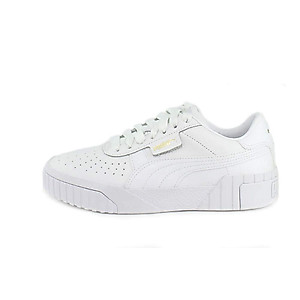 PUMA Womens Cali Sneaker, PUMA Womens White-PUMA Womens White, 10