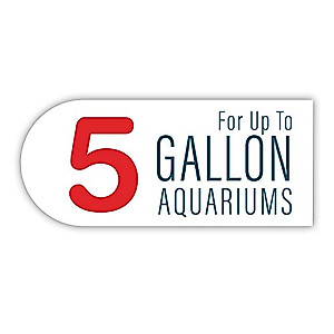 GloFish LED Light 5 Gallons, Blue and White LED Lights, for Aquariums Up to 5 Gallons, Model:29028