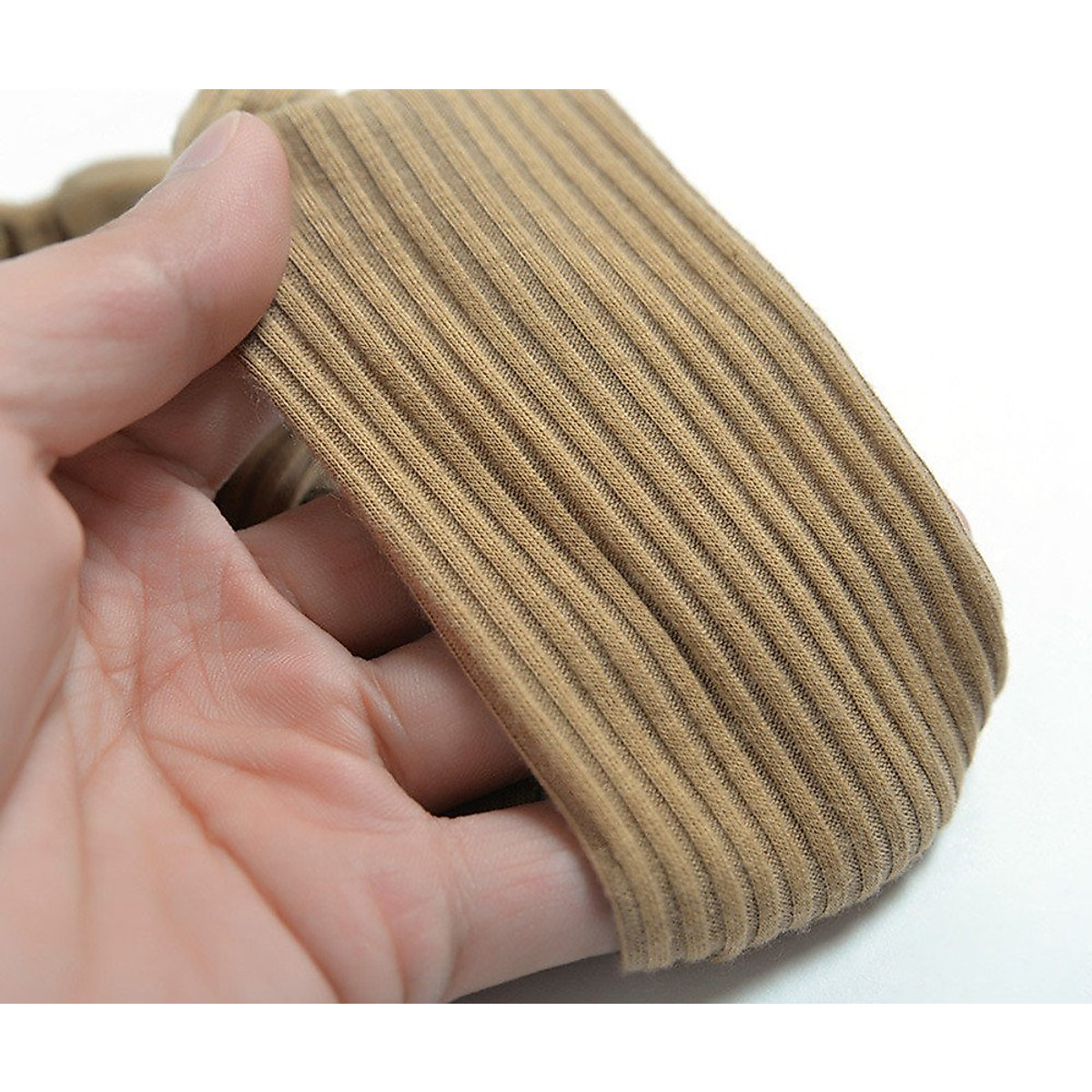 QandSweet Women and Little Girl's Stretchy Headbands Teens Cross Hairband for Fashion Shampoo Sports 8 Pack (8 Colors, Girl Head 40-52CM)