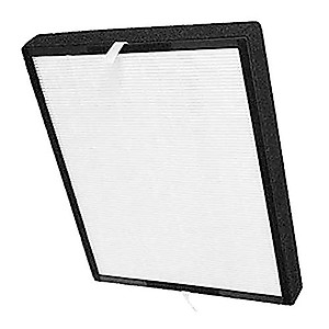 Nispira True HEPA Filter Replacement Compatible with Breathe FF50 FIT50 Smart Air Purifier. Compared to Part HEPA-Pure FF50, 1 Pack
