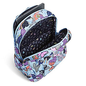 Vera Bradley Women's Cotton Campus Backpack, Butterfly By - Recycled Cotton, One Size