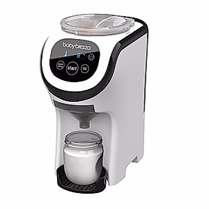 Baby Brezza Formula Pro Mini Baby Formula Mixer Machine Fits Small Spaces and is Portable for Travel– Bottle Makers Makes The Perfect Bottle for Your Infant On The Go, White