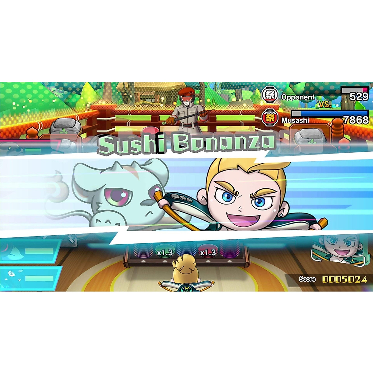 Sushi Striker: The Way of The Sushido - Nintendo 3DS