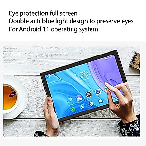 HEEPDD 10 Inch Tablet, Octa Core CPU 10 Inch Portable Tablet for Home Travel (US Plug)