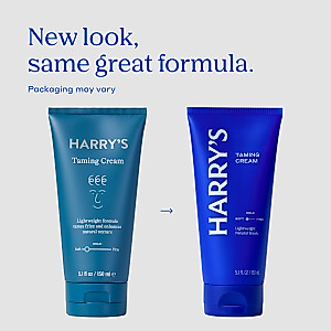 Harry's Hair Taming Cream, Lightweight Hair Styling Cream with Natural Finish, 5.1 Fl Oz, 3 Pack