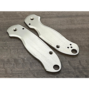 Brushed BRASS Scales for Spyderco Para 3