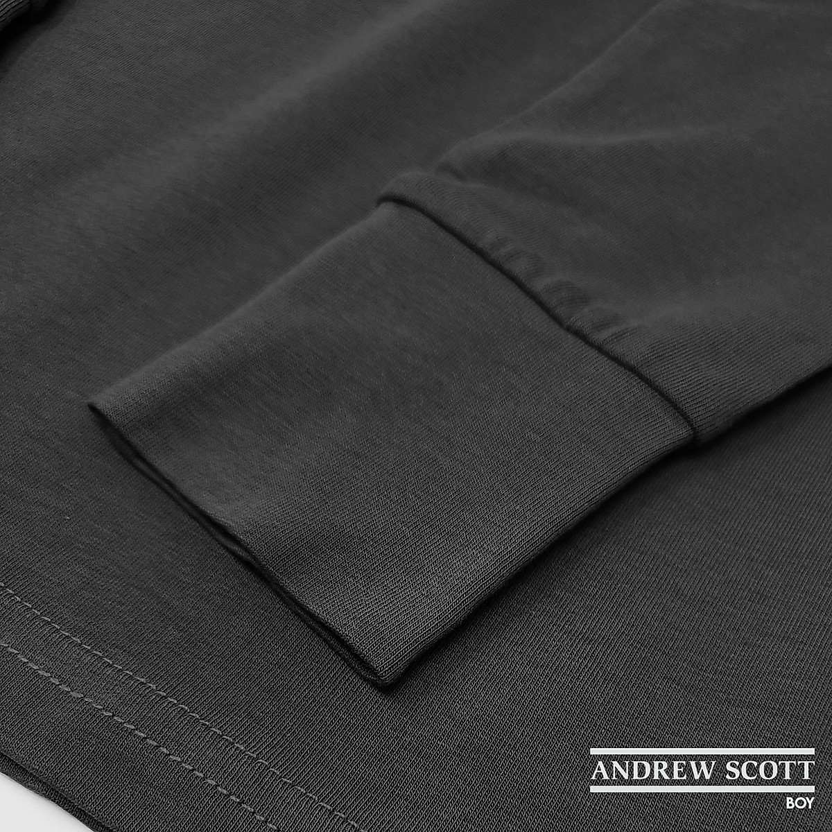 Andrew Scott Boys Long John Ultra-Soft Cotton Stretch Base Layer Underwear Sets / 3 Long Sleeve Tops + 3 Long Pants - 6 Piece Mix & Match (3 Sets / 6 Pc - Evergreen/Blue/Arctic, 2T/3T)