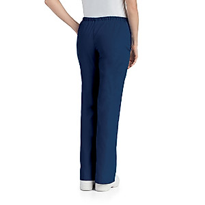 Landau Essentials Relaxed Fit 2-Pocket Scrub Pants for Women 8335