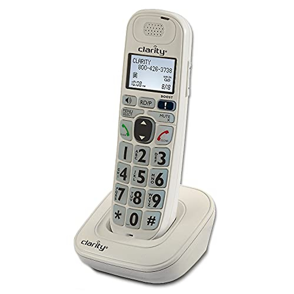 Clarity D702 Moderate Hearing Loss Cordless Phone with (3) D702HS Expandable Handsets