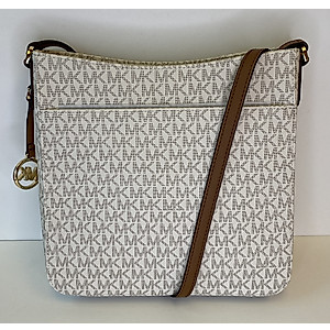 Michael Kors Messenger, Signature Mk Vanilla