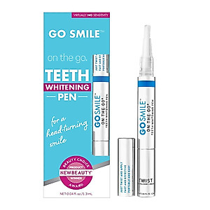 Go Smile Blu Hands-Free Teeth Whitening Toothbrush, in Teal with Additional On The Go Teeth Whitening Pen