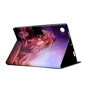 Compatible with/Replacement for Tablet PC Samsung Galaxy Tab A8 10.5 inch 2021 SM-X200/X205/X207 PU Leather Flip Cover Stand Wallet Case XXDY11(1)