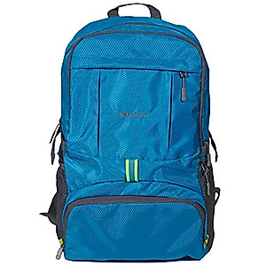 Rockland Packable Stowaway Backpack, Blue, Large