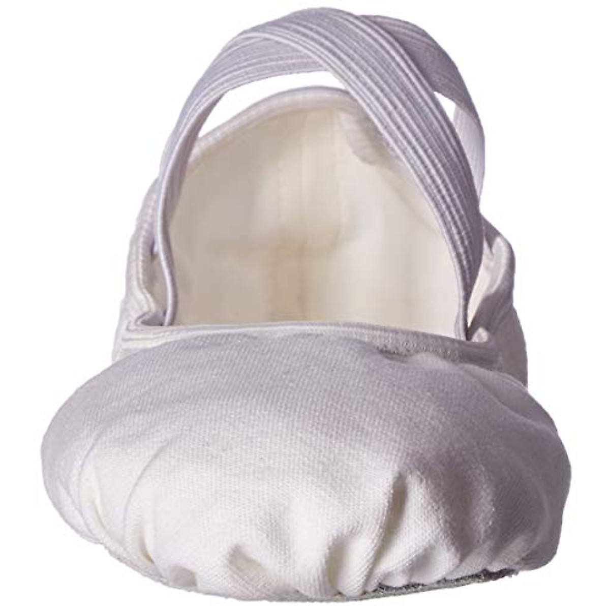Capezio Women's Ballet Flat, White, 6.5 UK