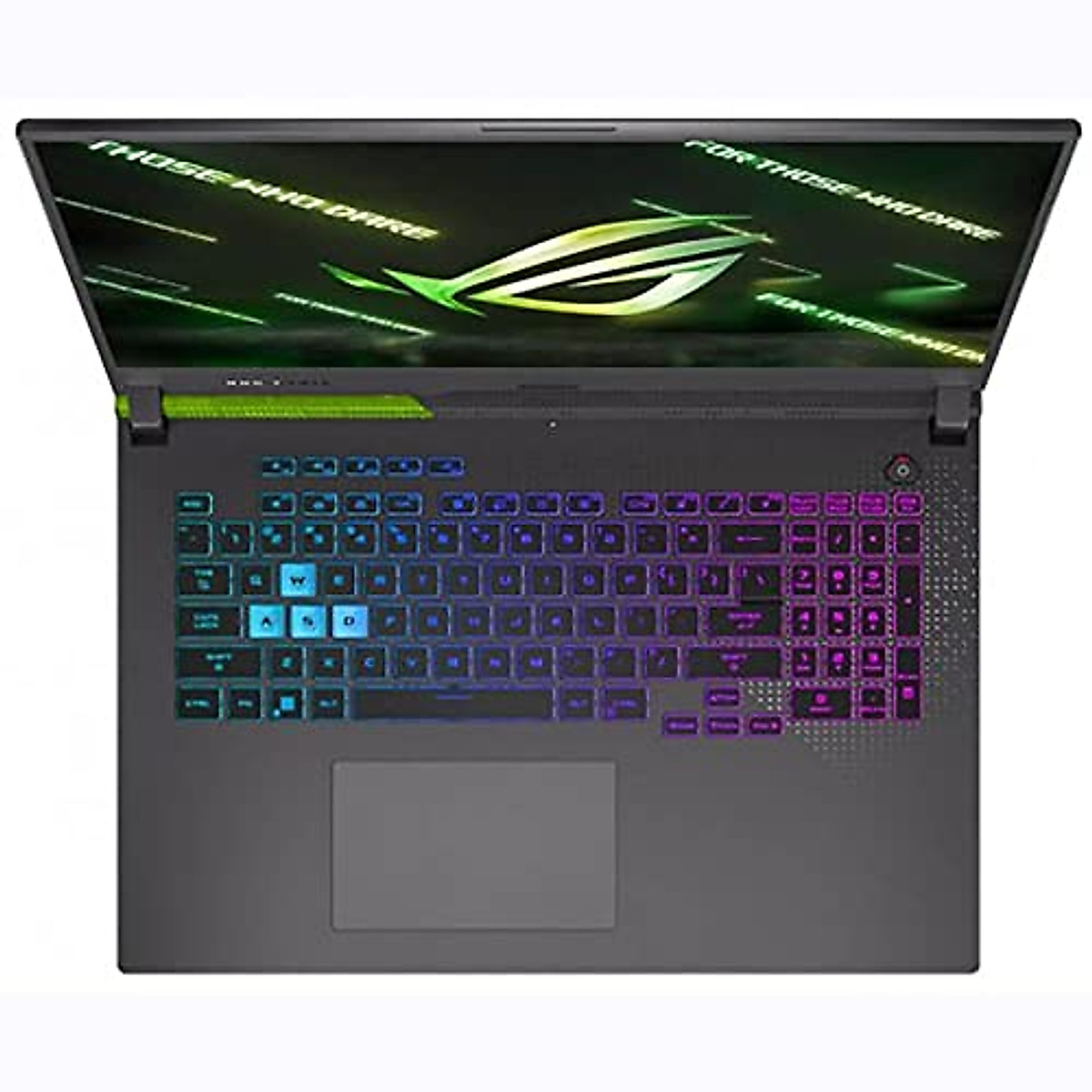 ASUS ROG Strix G17 (2021) Gaming Laptop, 17.3” 144Hz IPS Type FHD, NVIDIA GeForce RTX 3050 Ti, AMD Ryzen 7 5800H, 16GB DDR4, 512GB PCIe NVMe SSD, RGB Keyboard, Windows 10, G713QE-RB74
