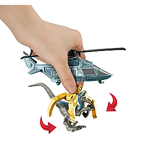 MATCHBOX JURASSIC WORLD DINO TRANSPORTERS Raptor Copter