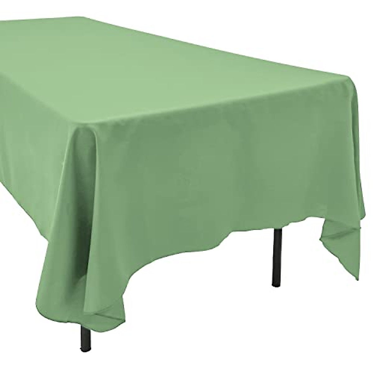 AK TRADING CO. 60 x 102-Inch Rectangular Polyester Tablecloth - Sage