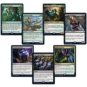 Magic: The Gathering Kaldheim Commander Deck – Elven Empire | 100 Card Ready-to-Play Deck | Green-Black